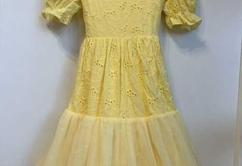 Детское праздничное платье 128