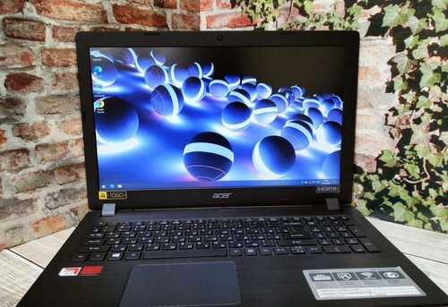 Игровой Ноутбук Acer AMD A4-9120e 8GB FullHD