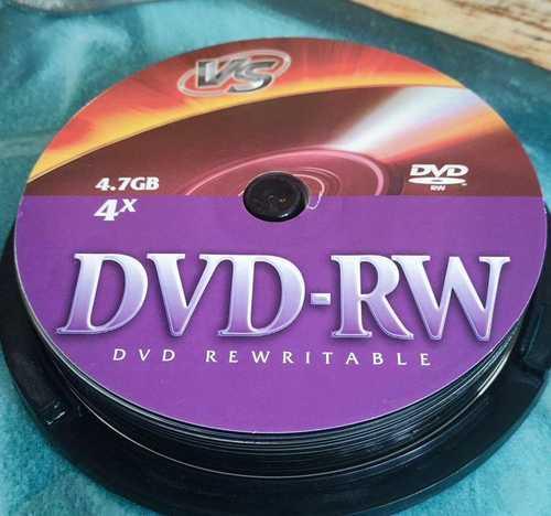 Болванки dvd-rw 4.7 gb 4-х 13 шт