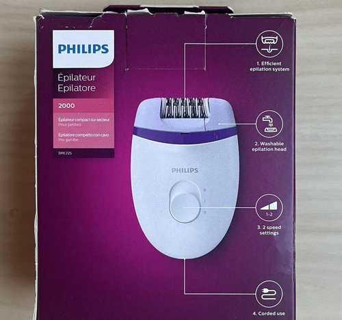 Эпилятор philips bre225 филипс