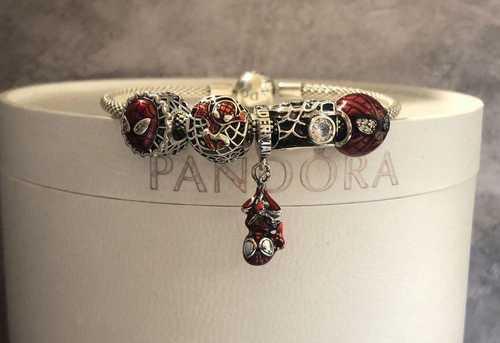 Pandora шарм "Человек паук"