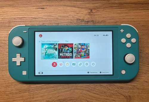 Nintendo switch lite новая прошитая чип