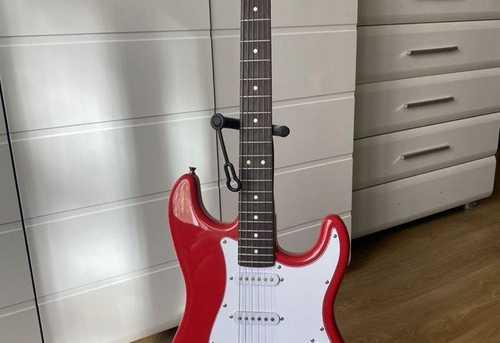 Гитара fender squier MM Stratocaster Red