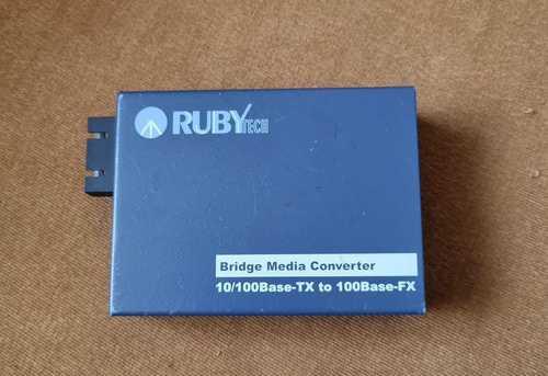 Media Converter 10/100base-tx to 100base-fx