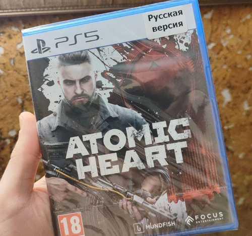 Atomic heart ps5 диск новый оригинальный