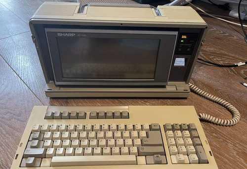 Sharp pc-7000 ретро винтаж