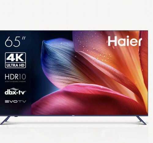 Телевизор Haier 65 SMART TV S1 2022 VA RU, черный