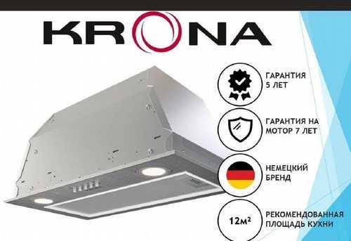 Встраиваемая вытяжка Krona Adel 600 Inox PB (Нерж