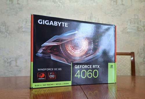 Gigabyte nvidia RTX 4060 windforce OC