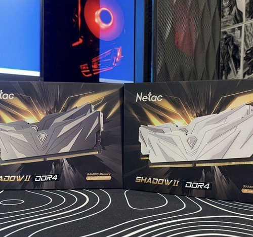 Оперативная память 32 гб DDR4 netac shadow