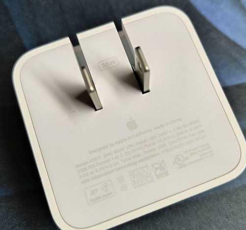 Адаптер Apple 35W Dual USB-C Port Power