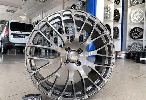 Диски кованые Slik 813 4x100 r18 #1734 серые рога