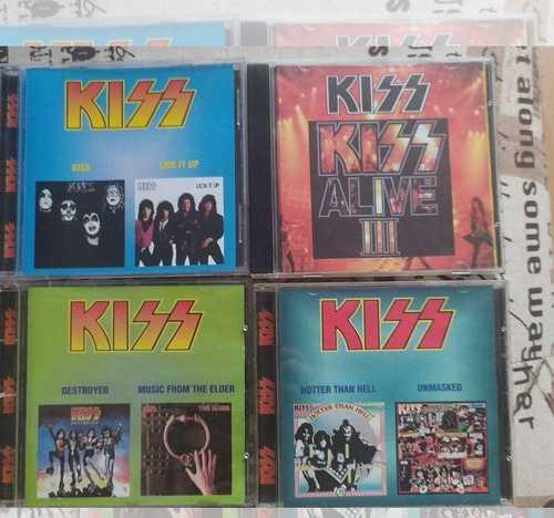 Музыкальные cd диски группы kiss