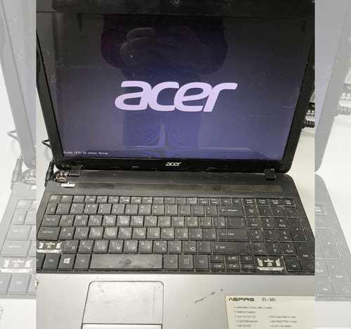 Ноутбук acer aspire