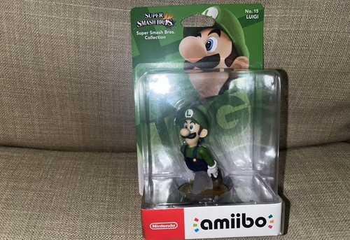 Фигурка amiibo nintendo Luigi No15 оригинал