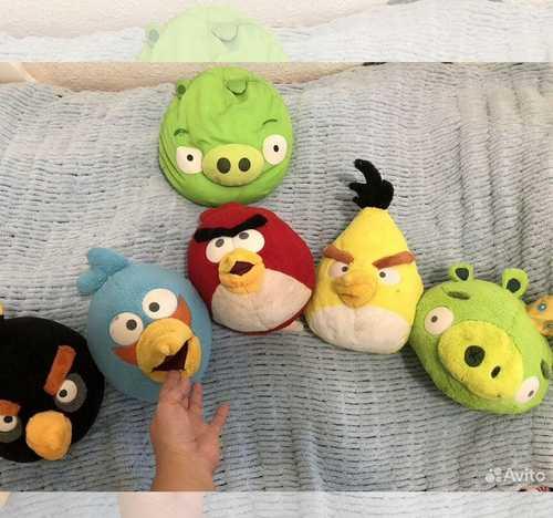 Angry Birds игрушки мягкие