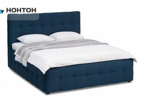 Кровать Рон 1.6 м синяя