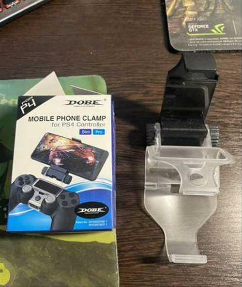 Dobe держатель телефона для dualshock