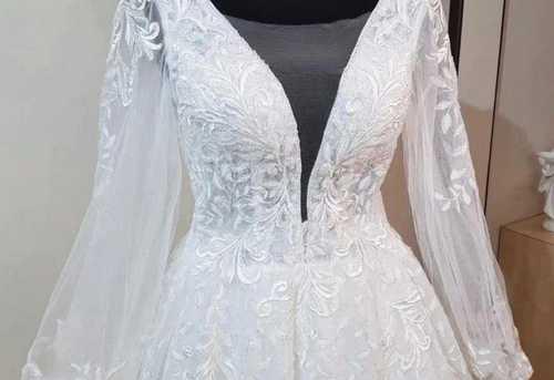 Свадебное платье прокат новое на роспись аренда