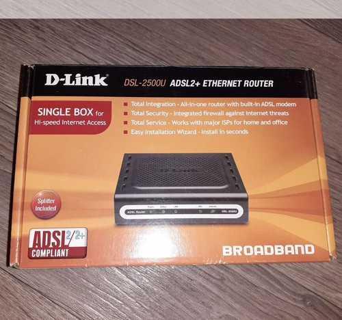 Роутер D-link dsl 2500u