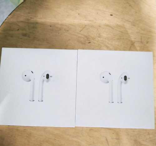 Коробки от Наушники apple airpods 2