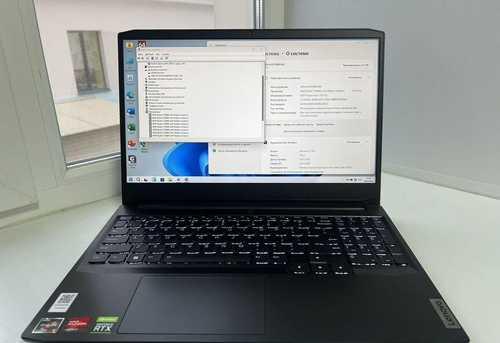Игровой ноутбук Lenovo Ryzen 5 5600 RTX 3050TI