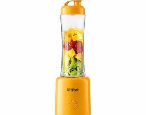 Блендер Kitfort Shake & Take кт-3023-5 желтый