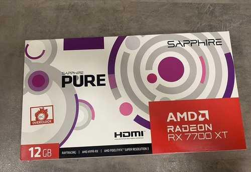 Видеокарта Sapphire AMD Radeon RX 7700XT pure