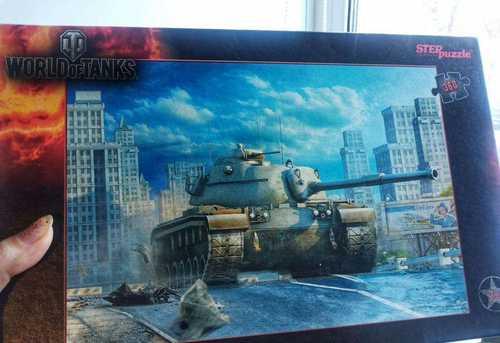 Подарок. Пазлы World of Tanks 360 деталей