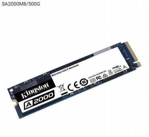 Диск SSD Kingston A2000 M.2 2280 500GB PCIe NVMe 3