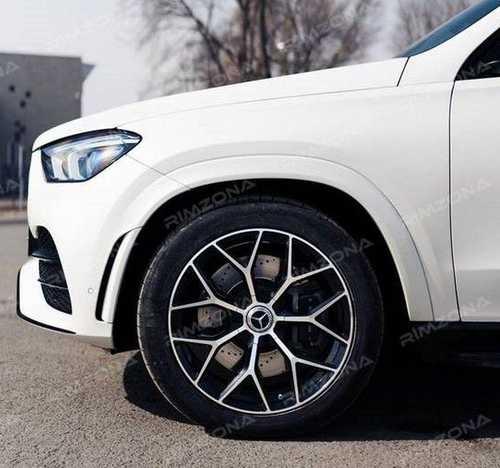 Кованые диски R21 на Mercedes GLE