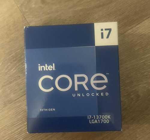 Intel core i7-13700k