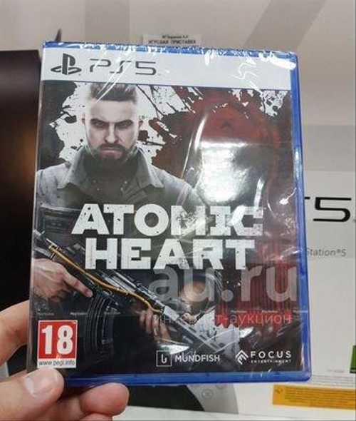 Atomic heart ps5. Диск новый. Запечатан