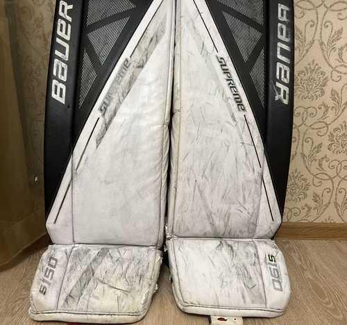 Вратарские щитки Bauer supreme s150 SR L