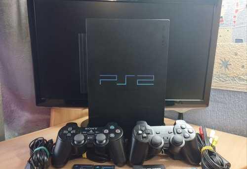 Sony PlayStation 2 FAT, HDD 500Gb, 250 игр