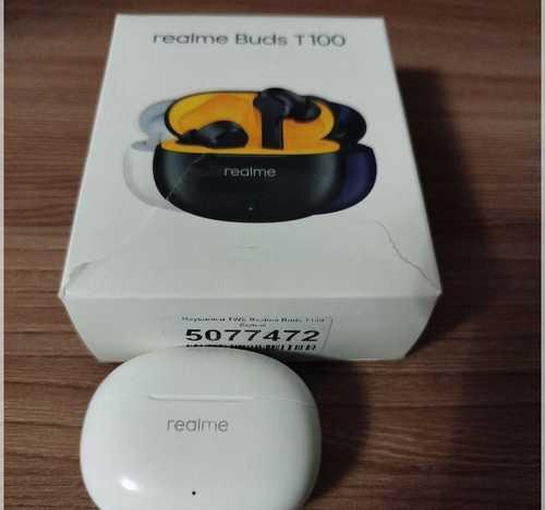 Наушники realme buds t100