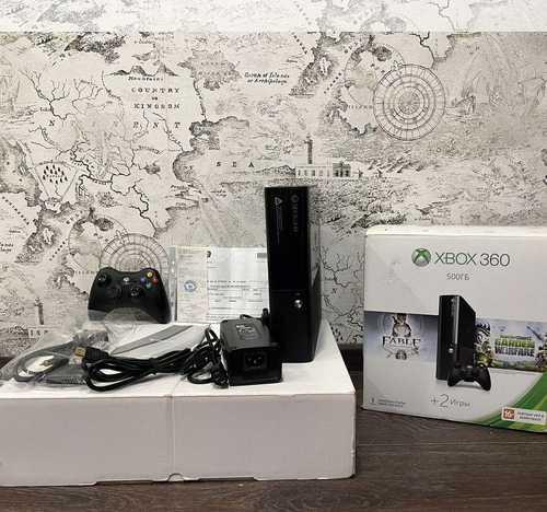 Xbox 360 Е 500GB FreeBoot 100 игр