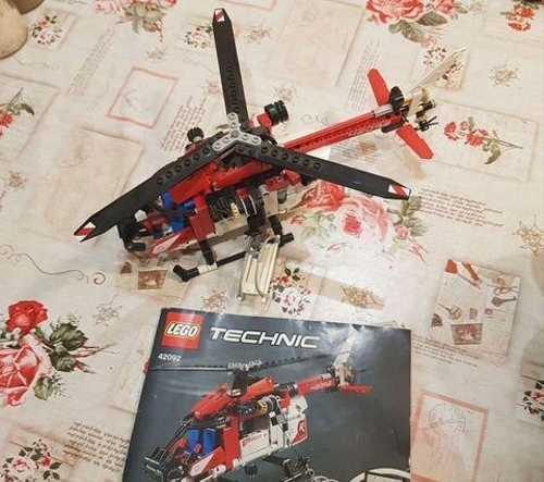 Lego technic вертолет