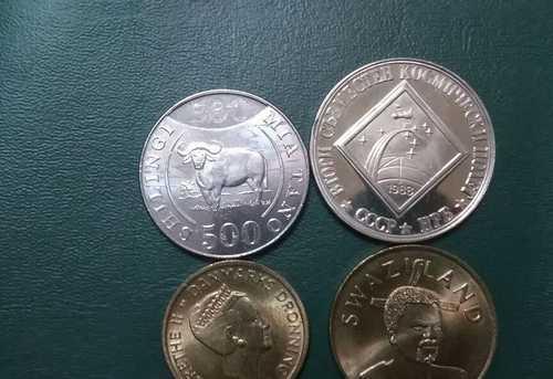 Монеты стран Европы и Африки