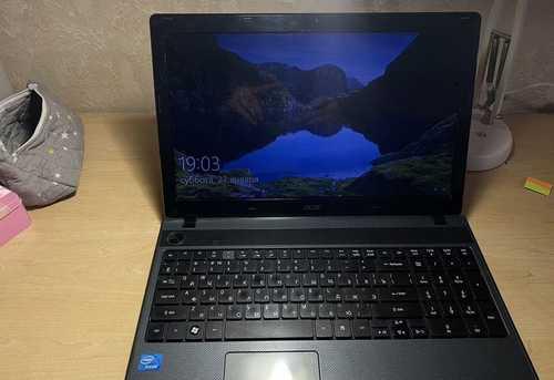 Ноутбук Acer aspire 5349 черный