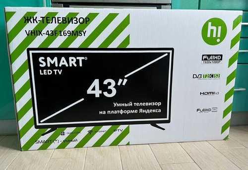 LED телевизор 43" Hi vhix-43F169MSY