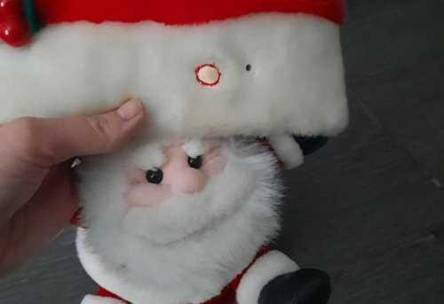 Новогодняя поющая шапка Санты, Деда Мороза