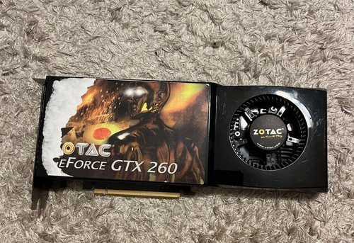 Видеокарта nvidia geforce gtx 260 zotac