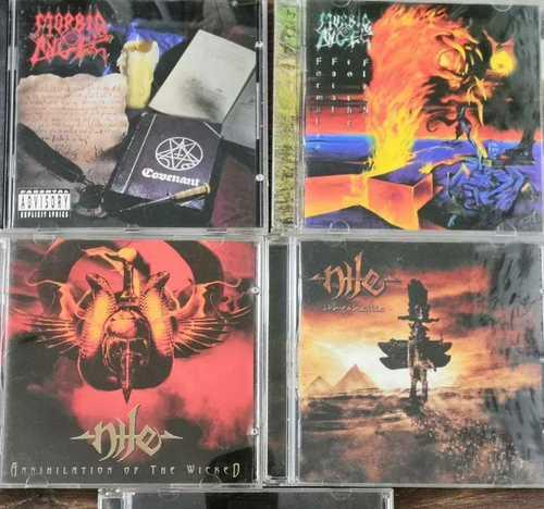 CD диски Esoteric, Dimmu Borgir, Gathering, итд