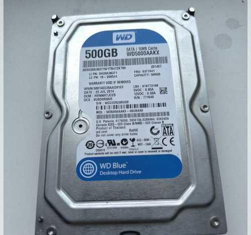 Жесткий диск WD 3.5 / 500gb