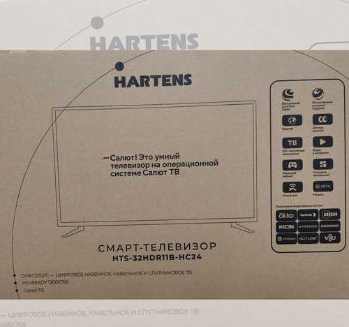 Телевизор hartens 32