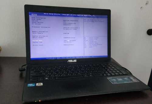 Ноутбук 15.6" ASUS X55A, 320 ГБ, Celeron B820, RAM 2 ГБ, Intel HD Graphics