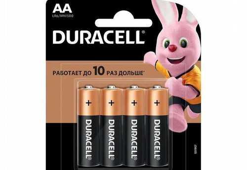 Батарейка щелочная Duracell LR6 (AA) 1.5В блистер