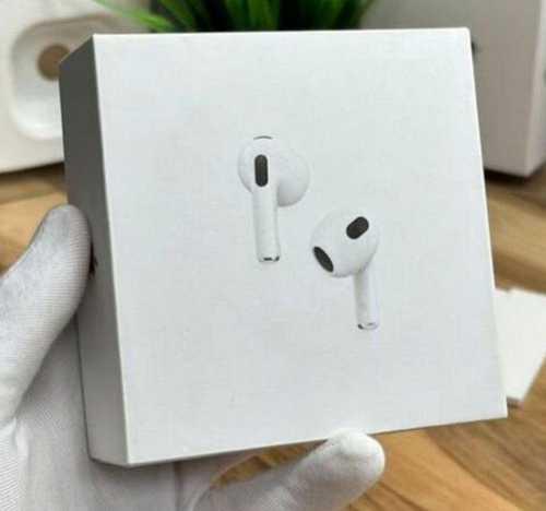 Наушники Apple AirPods 3 (Новые) 2024 + Гарантия