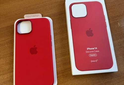 Чехол на iPhone 14 red